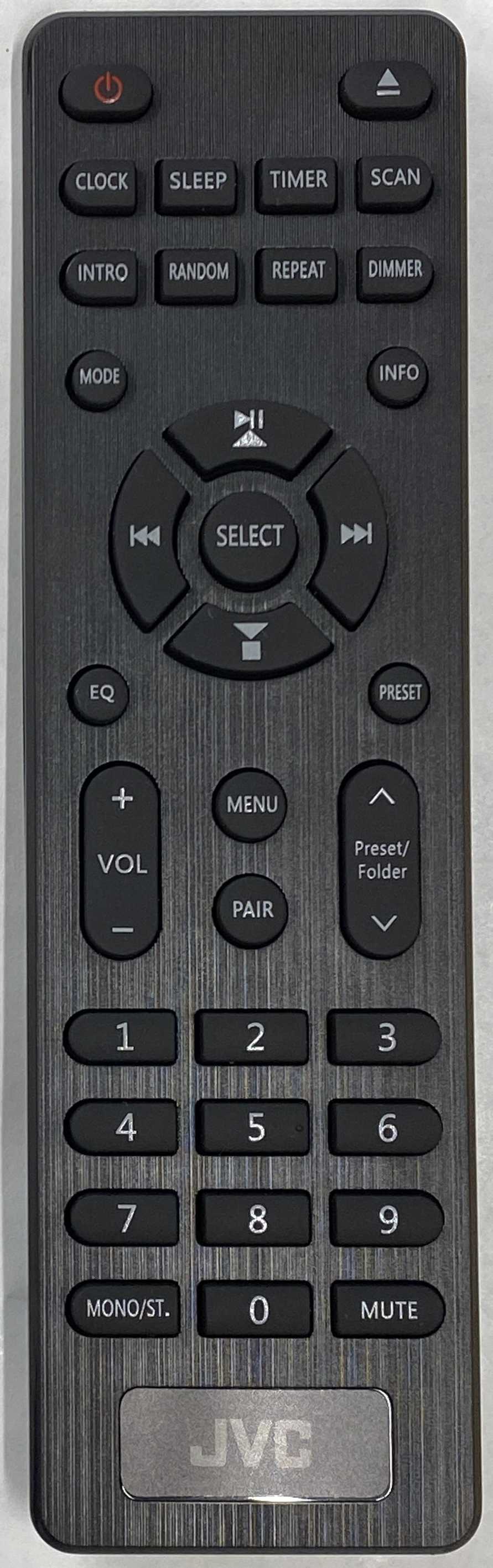 JVC UX-D529B Remote Control - Genuine Original